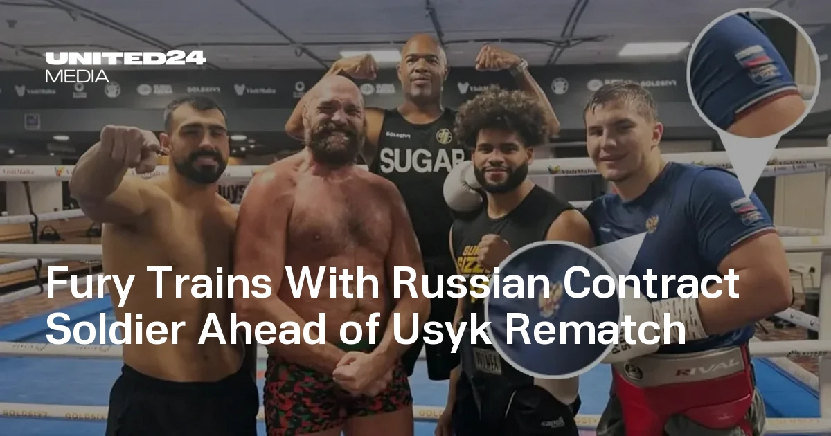 Fury Trains With Russian Contract Soldier Ahead of Usyk Rematch ...
