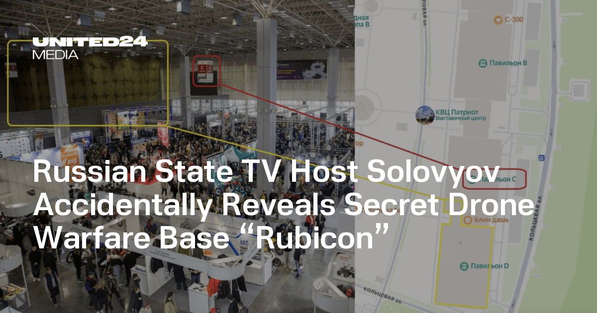 Russian State TV Host Solovyov Accidentally Reveals Secret Drone ...