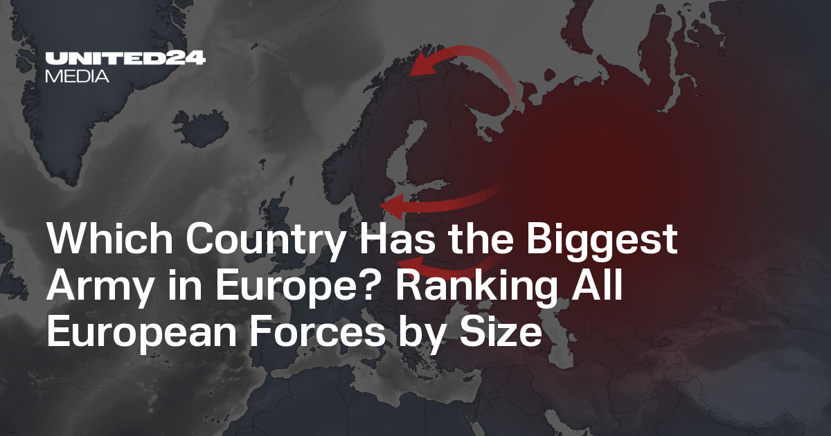 Which Country Has the Biggest Army in Europe? Ranking All European ...