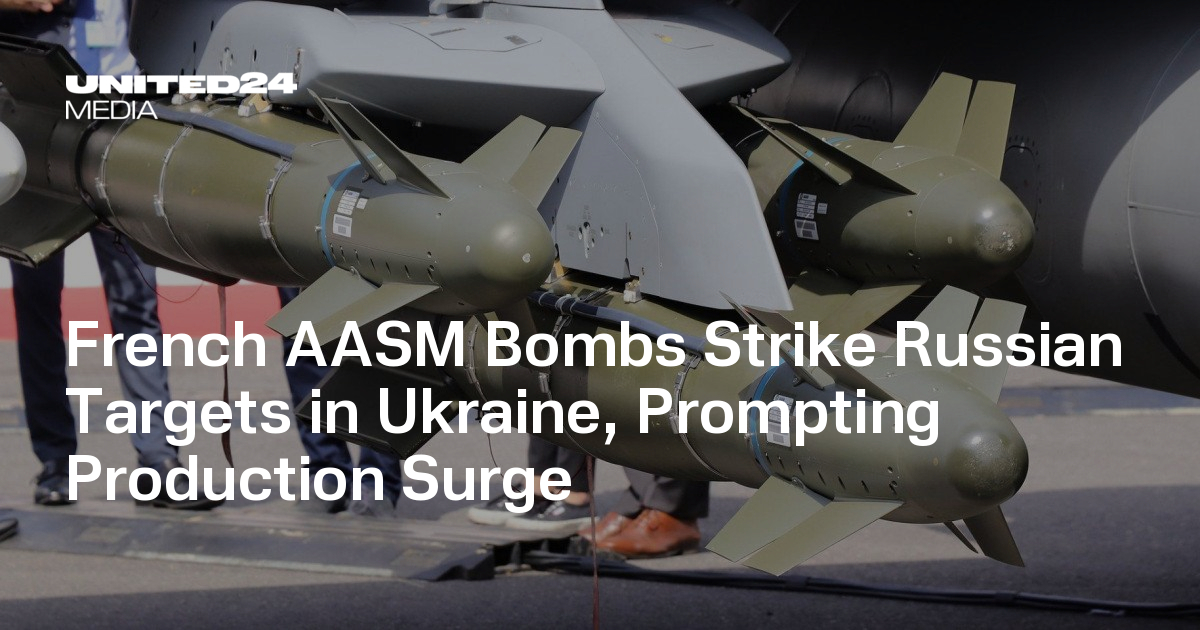 French AASM Bombs Strike Russian Targets in Ukraine, Prompting ...