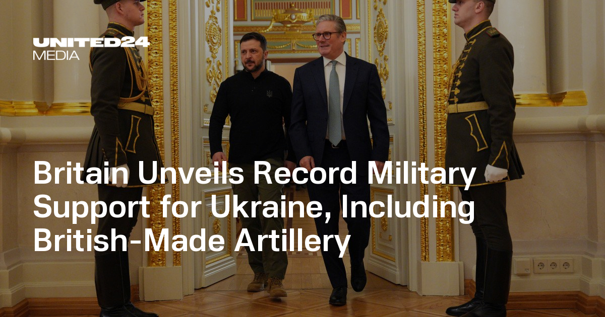 Britain Unveils Record Military Support for Ukraine, Including British ...