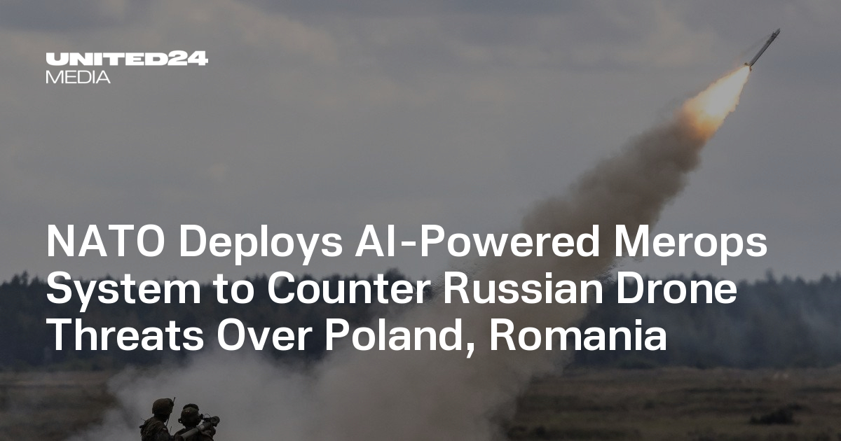 NATO Deploys AI-Powered Merops System to Counter Russian Drone Threats ...