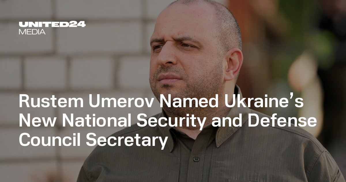 Rustem Umerov Named Ukraine’s New National Security and Defense Council ...