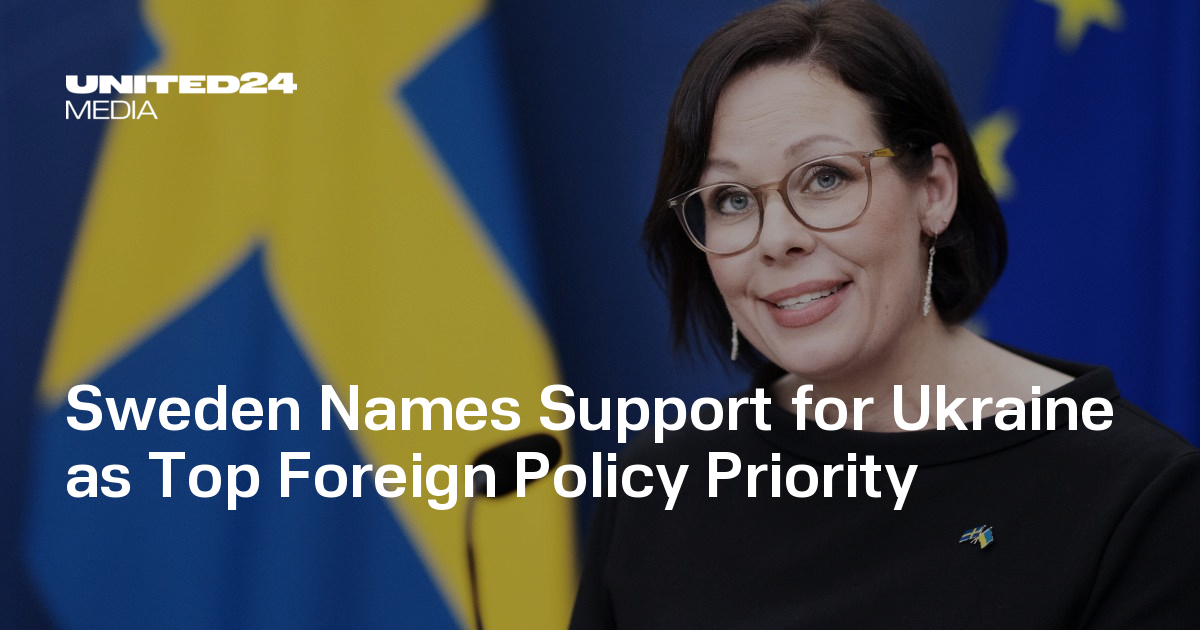 Sweden Names Support for Ukraine as Top Foreign Policy Priority ...