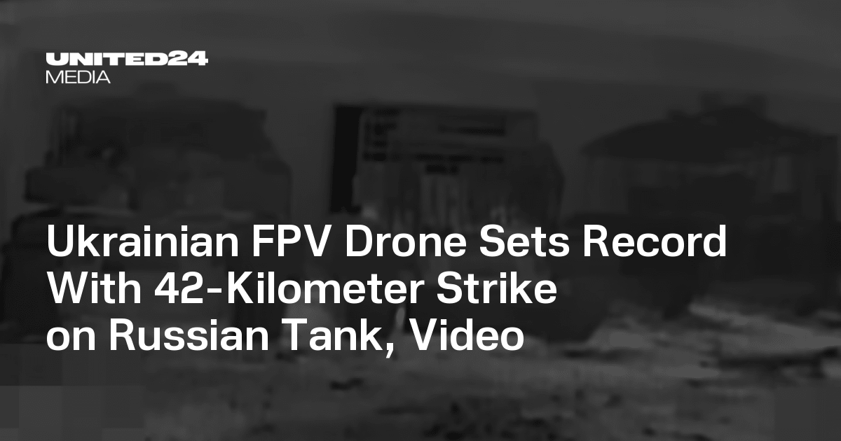 Ukrainian FPV Drone Sets Record With 42-Kilometer Strike on Russian ...