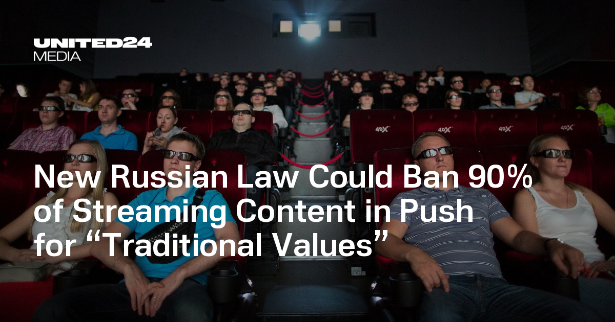 New Russian Law Could Ban 90% of Streaming Content in Push for ...