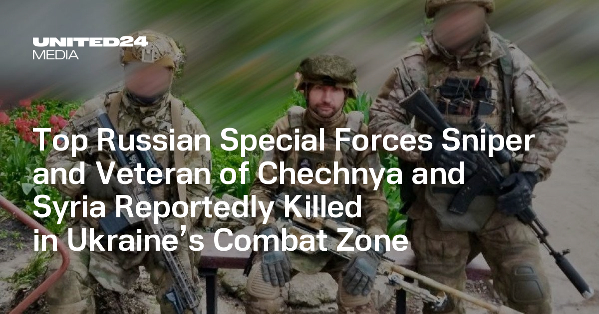 Top Russian Special Forces Sniper and Veteran of Chechnya and Syria ...