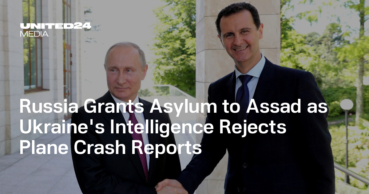 Russia Allegedly Grants Asylum to Assad as Ukraine's Intelligence ...