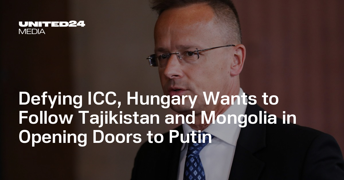 Defying ICC, Hungary Wants to Follow Tajikistan and Mongolia in Opening Doors to Putin ...