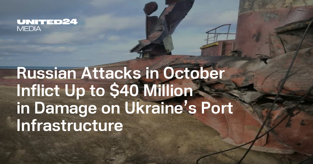 Russian Attacks in October Inflict Up to $40 Million in Damage on ...