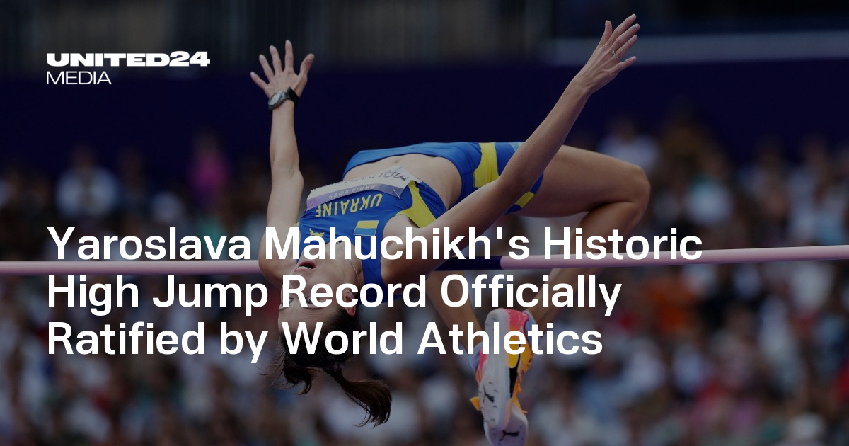 Yaroslava Mahuchikh's Historic High Jump Record Officially Ratified by ...