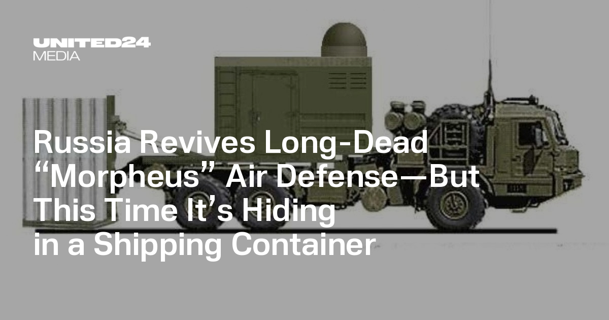 Russia Revives Long-Dead “Morpheus” Air Defense—But This Time It’s ...