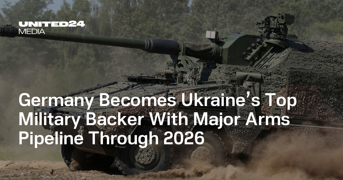 Germany Becomes Ukraine’s Top Military Backer With Major Arms Pipeline ...