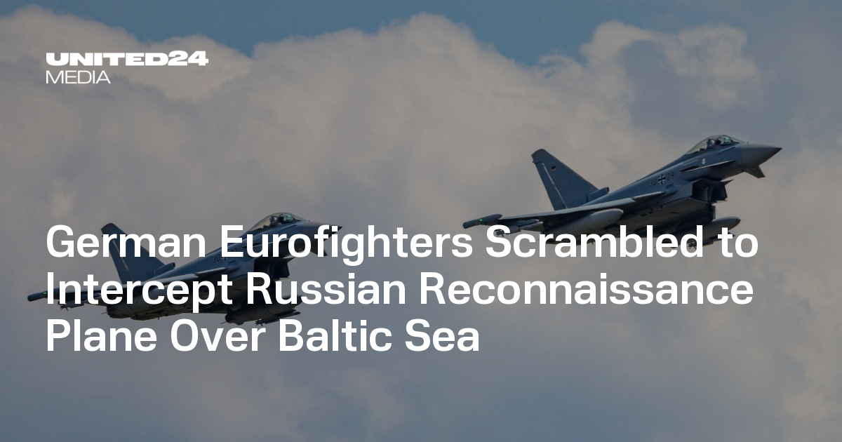 German Eurofighters Scrambled to Intercept Russian Reconnaissance Plane ...