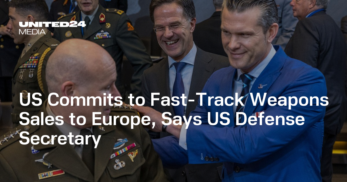 US Commits to Fast-Track Weapons Sales to Europe, Says US Defense ...