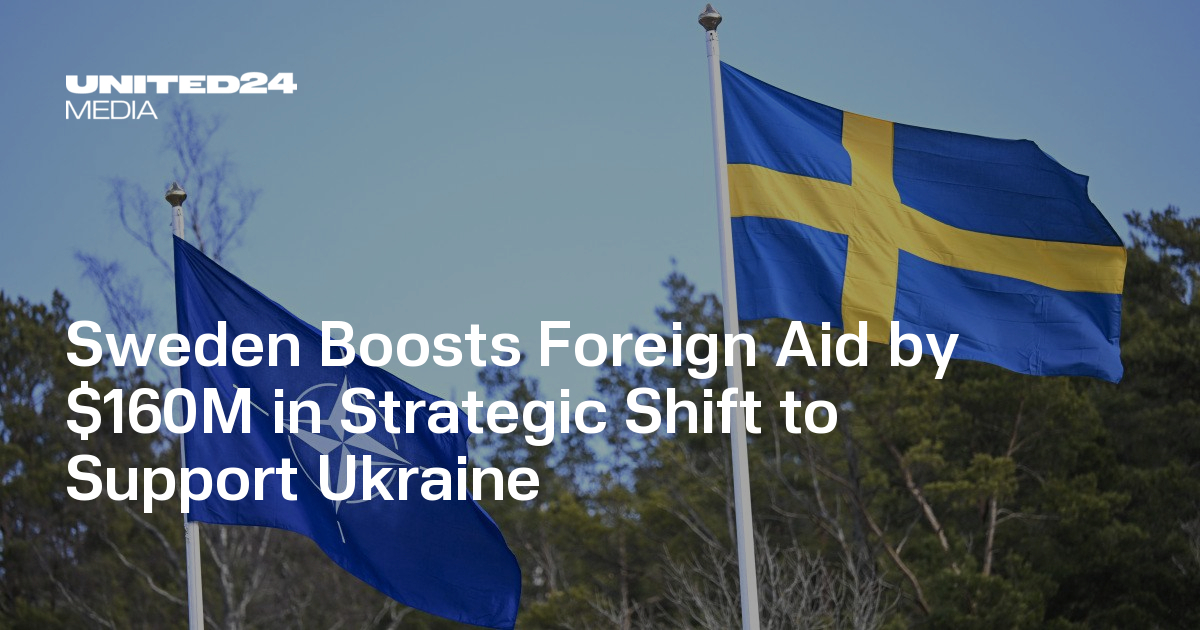 Sweden Boosts Foreign Aid by $160M in Strategic Shift to Support ...