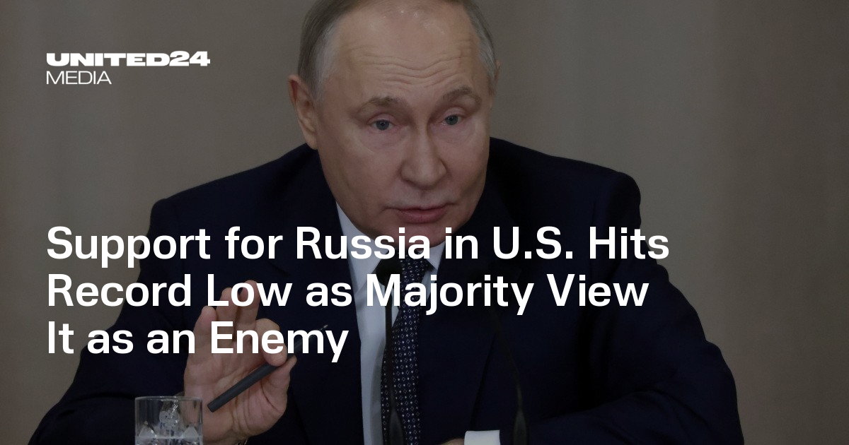 Support for Russia in U.S. Hits Record Low as Majority View It as an ...
