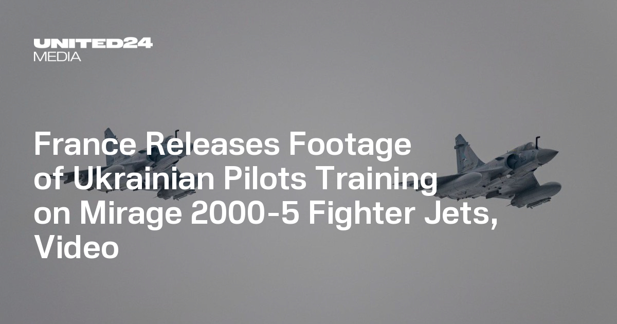 France Releases Footage of Ukrainian Pilots Training on Mirage 2000-5 ...
