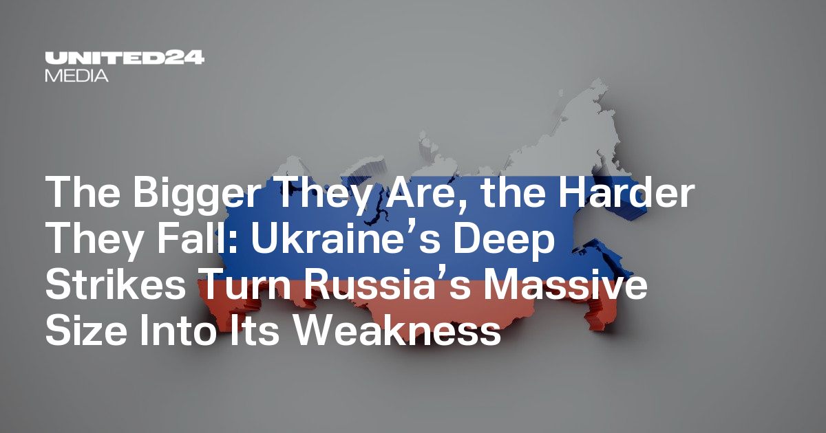 The Bigger They Are, the Harder They Fall: Ukraine’s Deep Strikes Turn ...