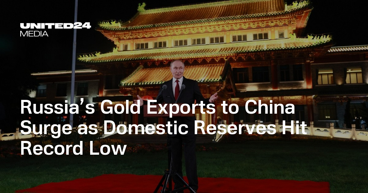 Russia’s Gold Exports to China Surge as Domestic Reserves Hit Record ...