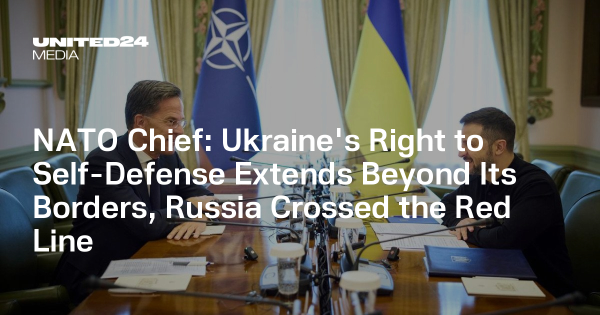 NATO Chief: Ukraine's Right to Self-Defense Extends Beyond Its Borders ...