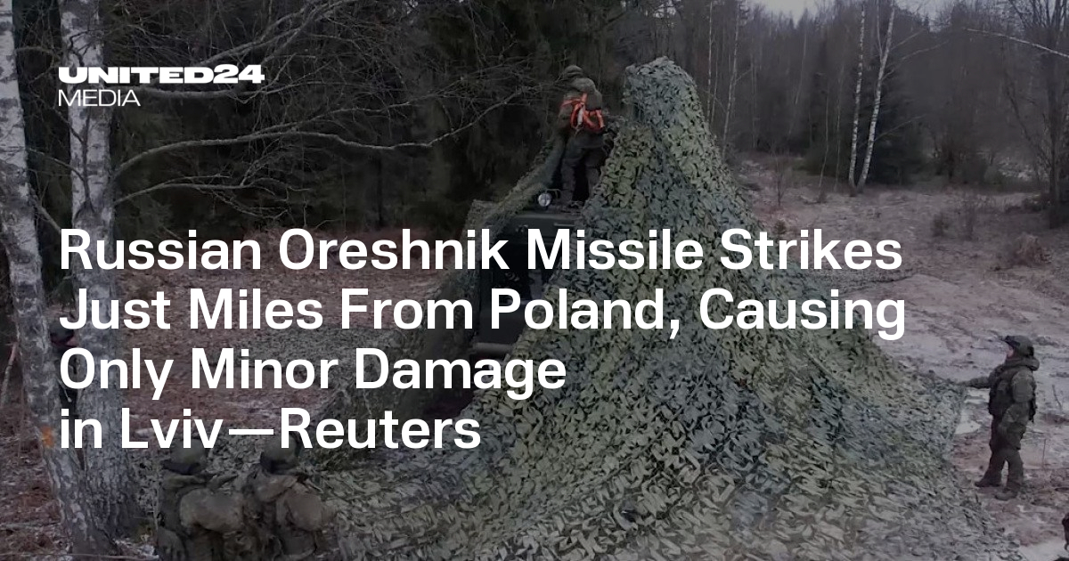 Russian Oreshnik Missile Strikes Just Miles From Poland, Causing Only ...