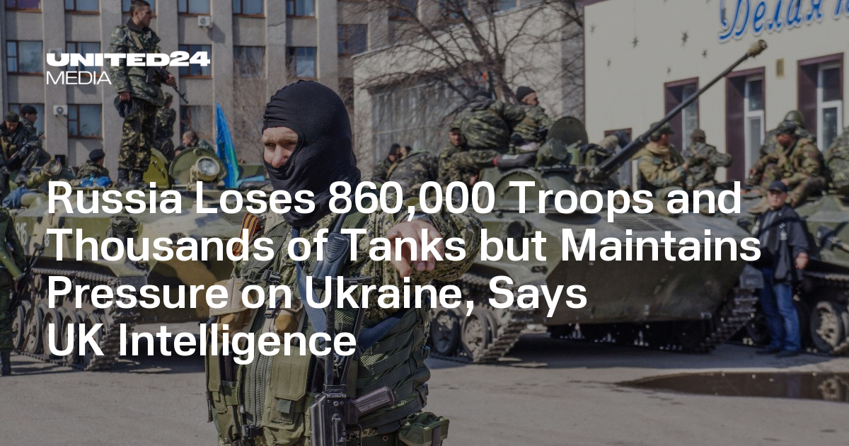 Russia Loses 860,000 Troops and Thousands of Tanks but Maintains ...