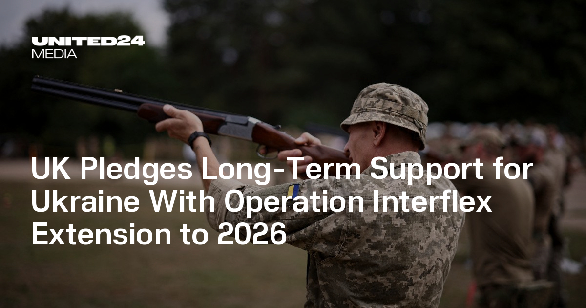 UK Pledges Long-Term Support for Ukraine With Operation Interflex ...