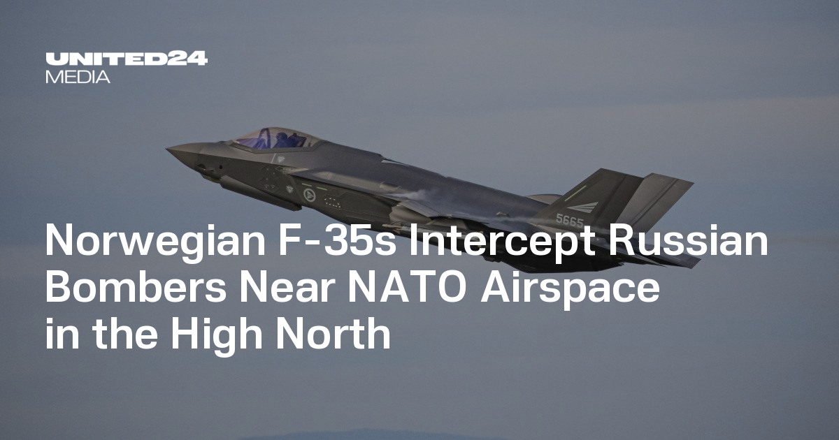 Norwegian F-35s Intercept Russian Bombers Near NATO Airspace in the ...