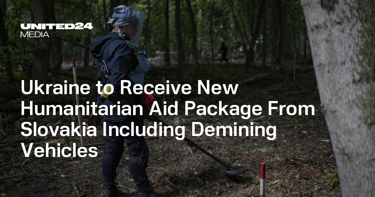 Ukraine to Receive New Humanitarian Aid Package From Slovakia Including ...