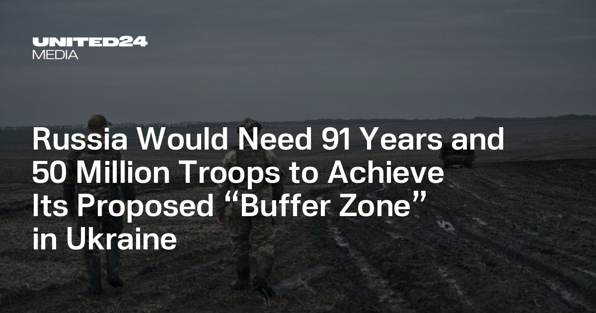 Russia Would Need 91 Years and 50 Million Troops to Secure Proposed ...