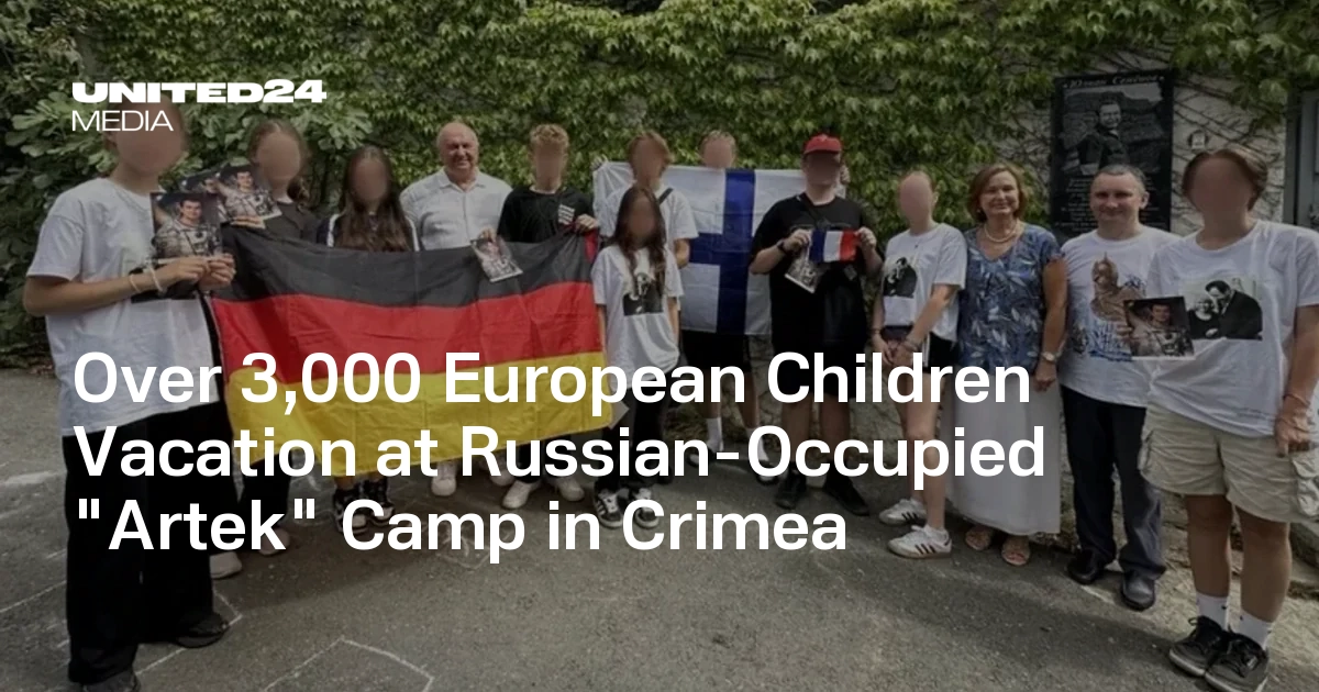 Over 3,000 European Children Vacation at Russian-Occupied "Artek" Camp ...
