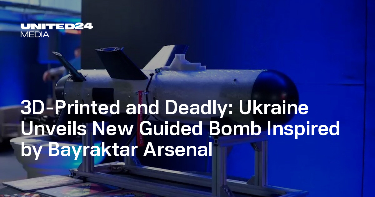 Ukraine Reveals 3D-Printed Guided Bomb for Bayraktar TB2 Drones ...