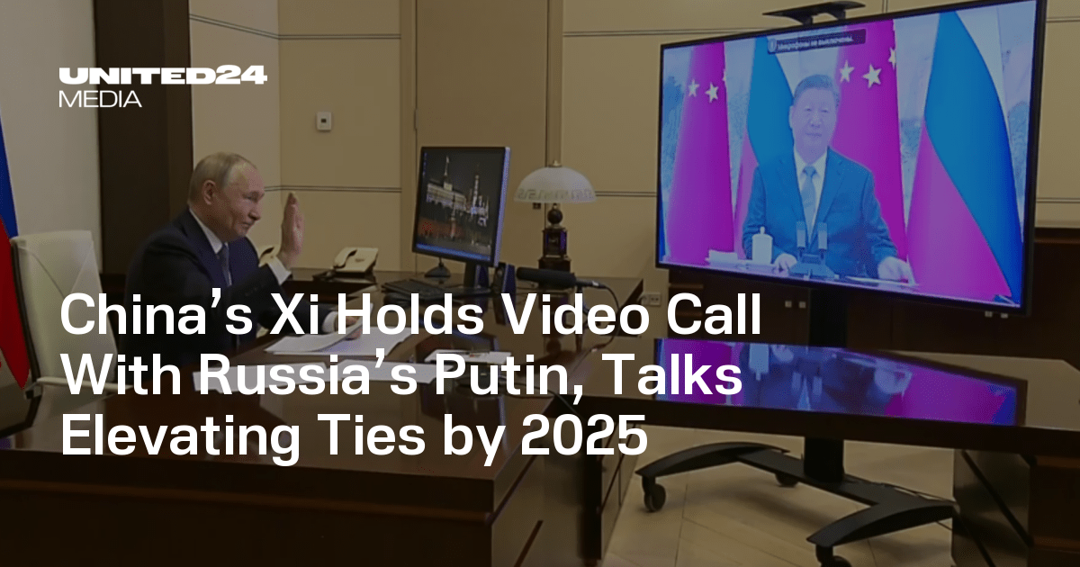 China’s Xi Holds Video Call With Russia’s Putin, Talks Elevating Ties ...