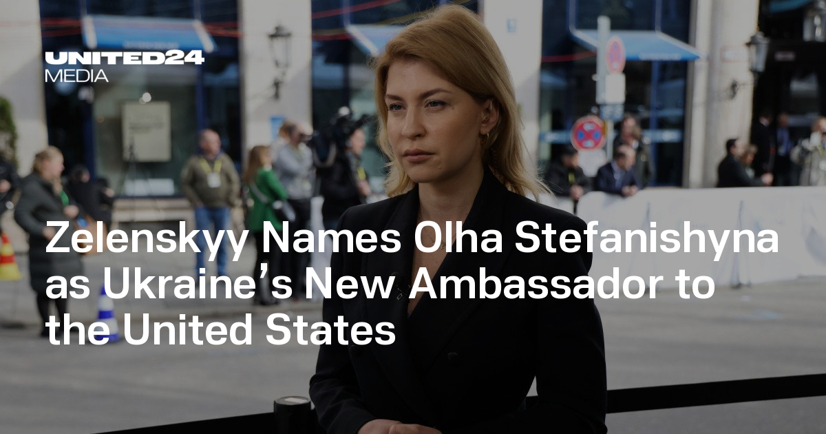 Zelenskyy Names Olha Stefanishyna as Ukraine’s New Ambassador to the ...