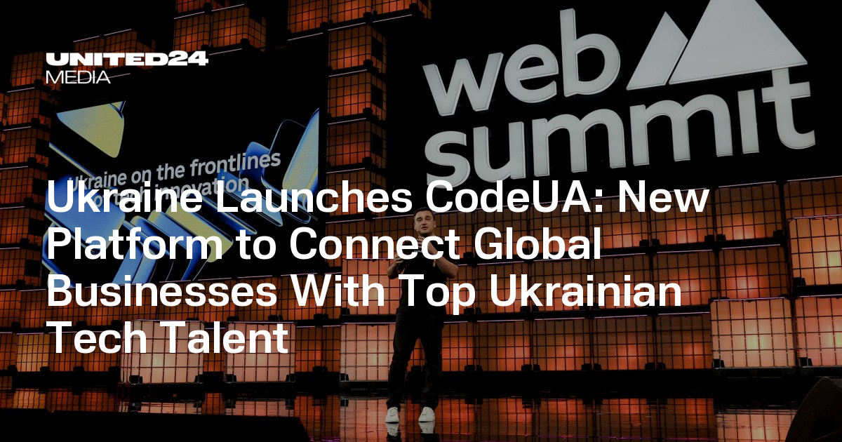 Ukraine Launches CodeUA: New Platform to Connect Global Businesses With Top Ukrainian Tech ...