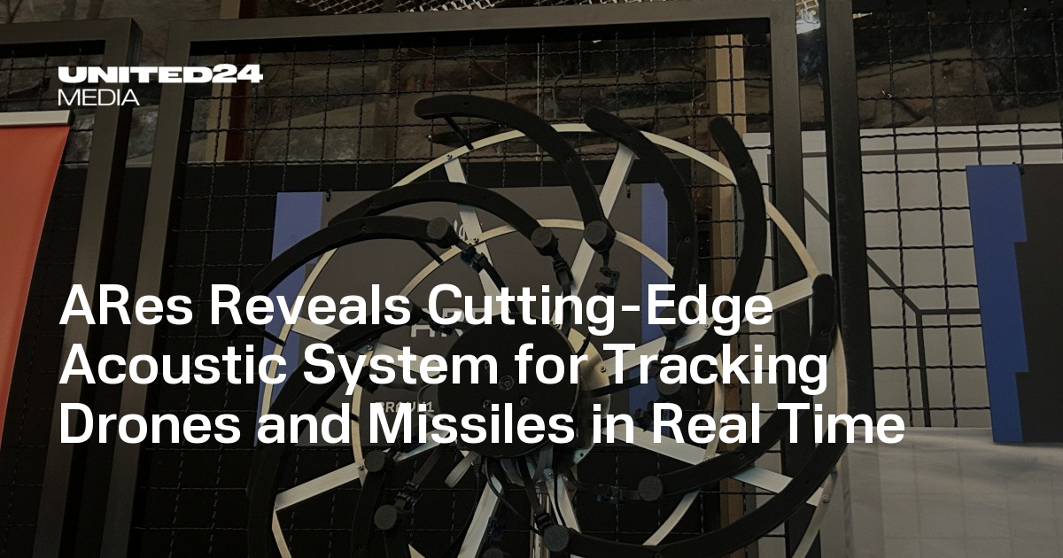 ARes Reveals Cutting-Edge Acoustic System for Tracking Drones and ...