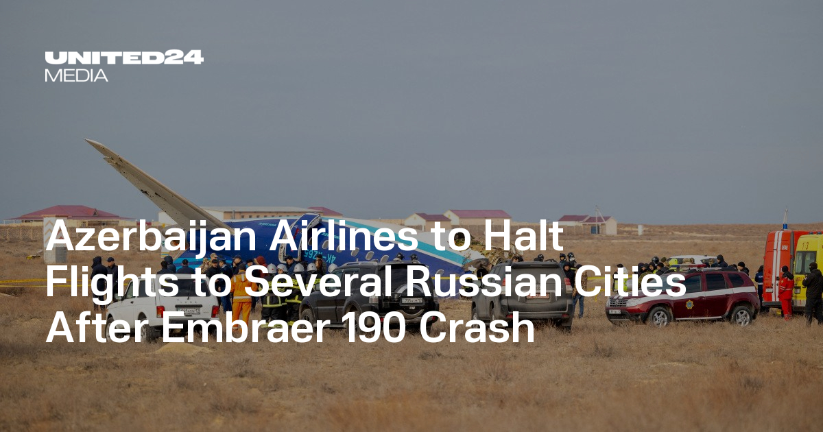 Azerbaijan Airlines to Halt Flights to Several Russian Cities After ...