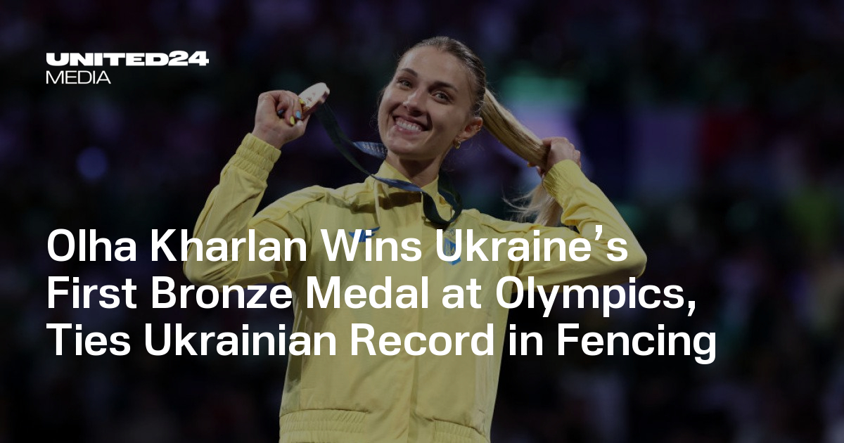 Paris Olympics: Olga Kharlan Earns Bronze, Ties for Most Olympic Medals ...