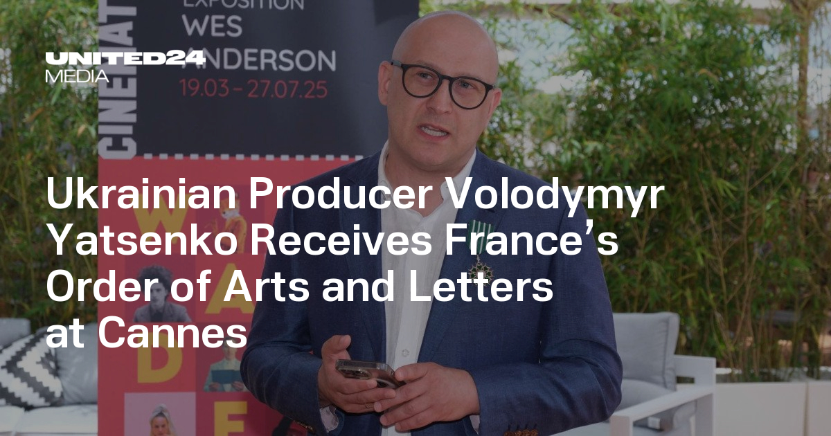 Ukrainian Producer Volodymyr Yatsenko Receives France’s Order of Arts ...