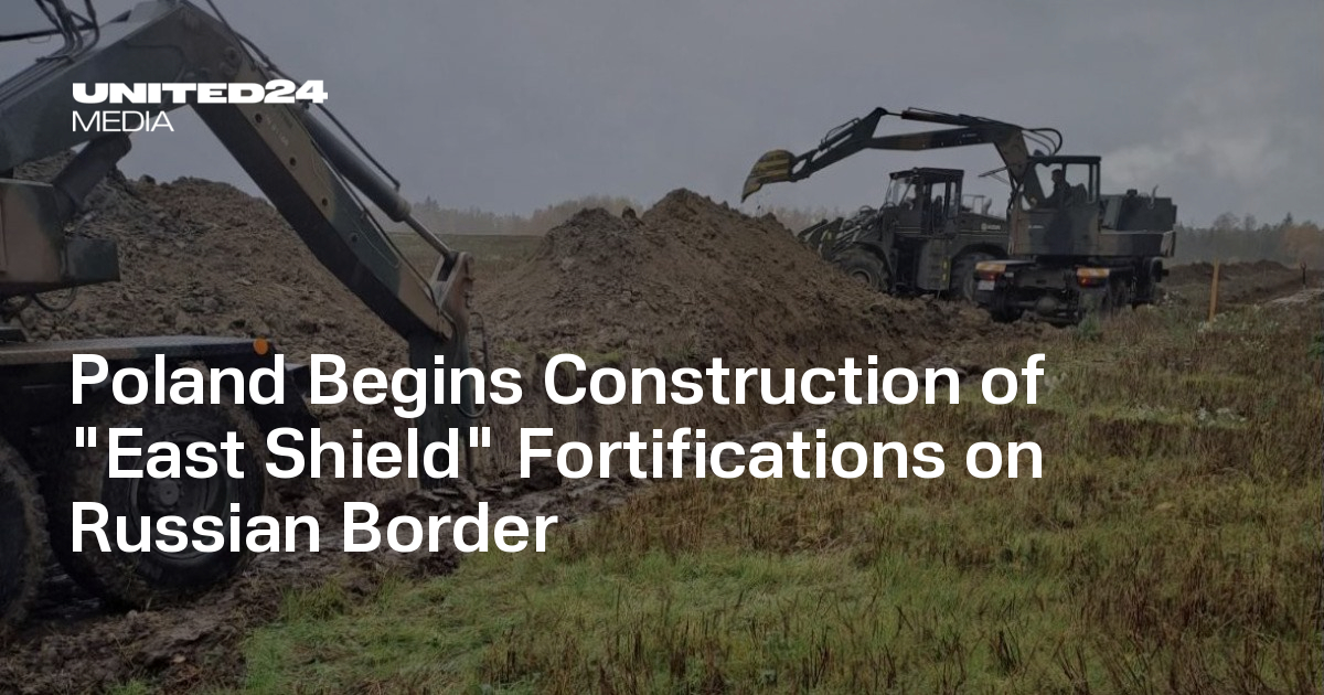 Poland Begins Construction of "East Shield" Fortifications on Russian ...