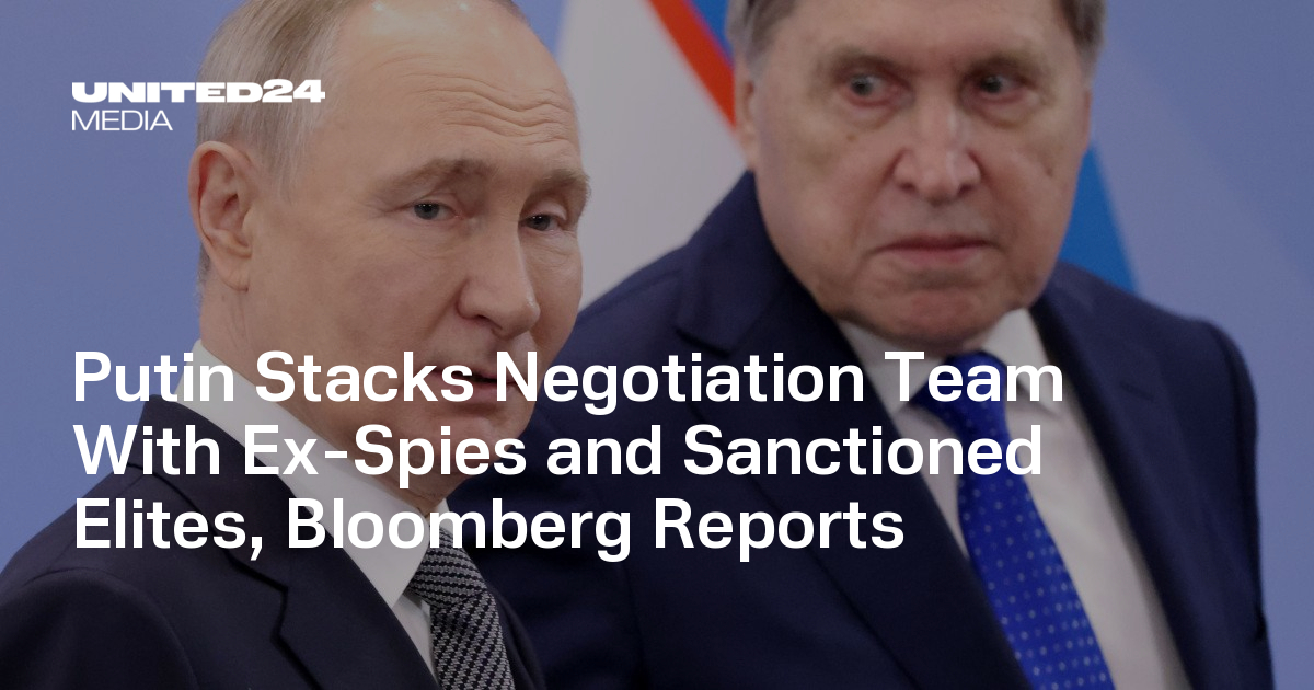 Putin Stacks Negotiation Team With Ex-Spies and Sanctioned Elites ...