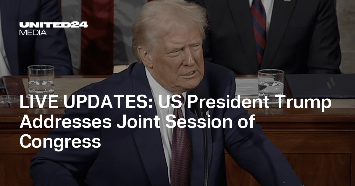 LIVE UPDATES: US President Trump Addresses Joint Session of Congress ...