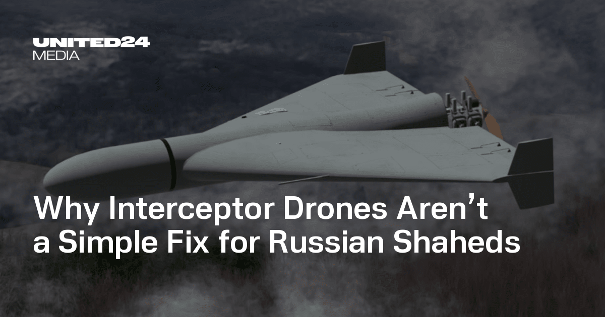 Why Interceptor Drones Aren’t a Simple Fix for Russian Shaheds ...