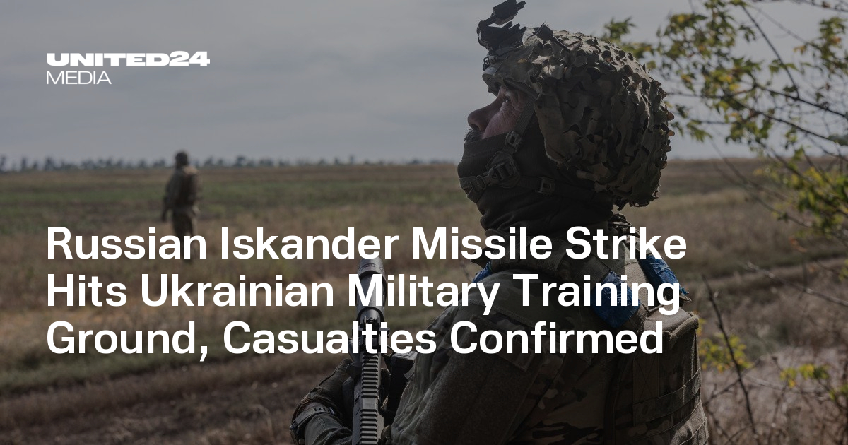 Russian Iskander Missile Strike Hits Ukrainian Military Training Ground ...
