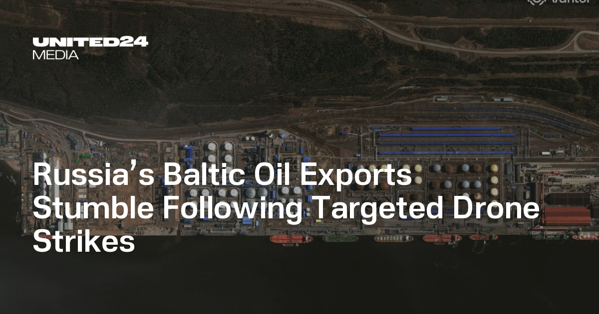 Russia’s Baltic Oil Exports Stumble Following Targeted Drone Strikes ...