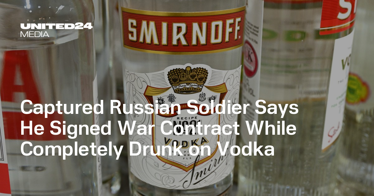 Captured Russian Soldier Says He Signed War Contract While Completely ...