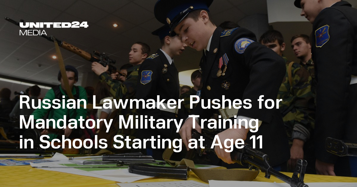 Russian Lawmaker Pushes for Mandatory Military Training in Schools ...