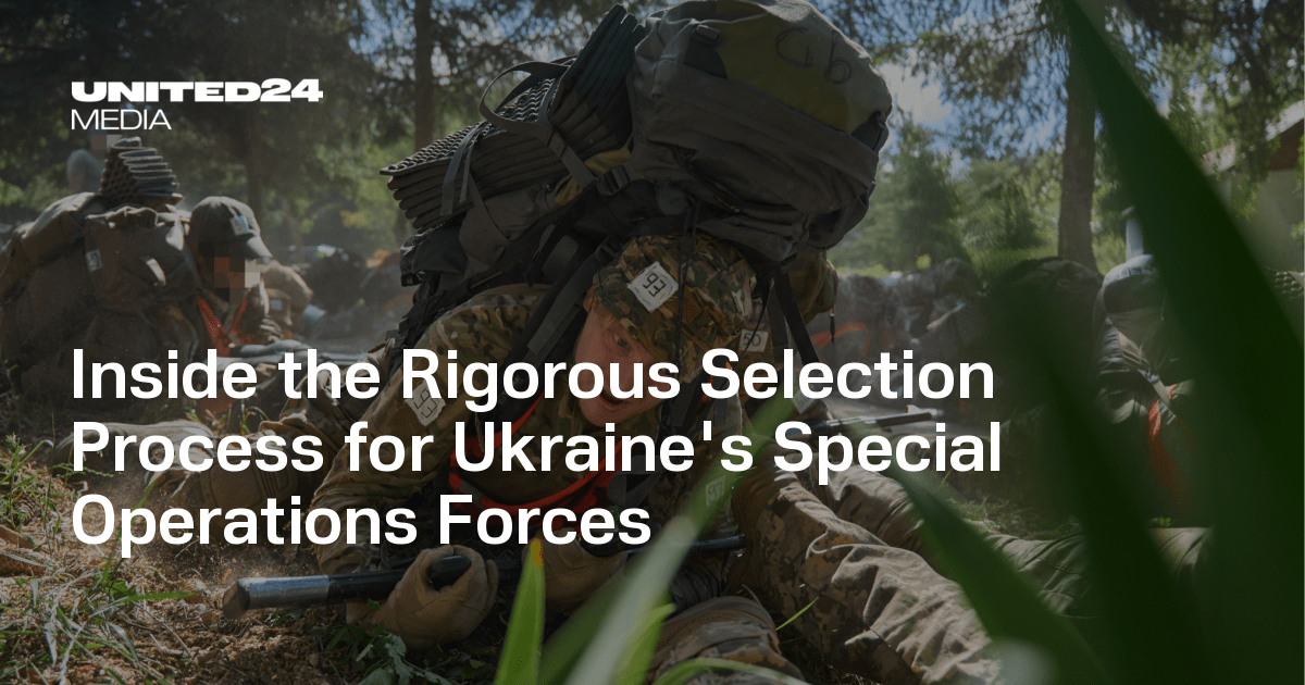 Inside the Rigorous Selection Process for Ukraine's Special Operations ...