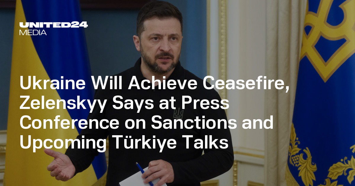 Ukraine Will Achieve Ceasefire, Zelenskyy Says at Press Conference on ...